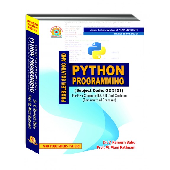 Problem Solving and Python Programming